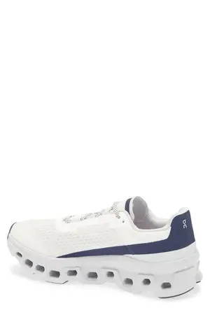 On Cloudmonster Lace-up Sneakers - Ivory/midnight