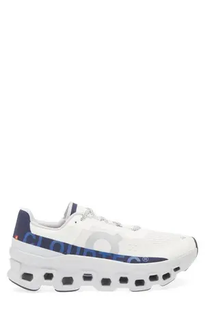 On Cloudmonster Lace-up Sneakers - Ivory/midnight