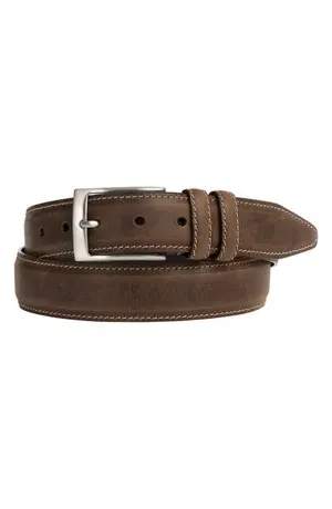 Johnston & Murphy Leather Belt