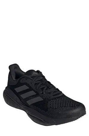 Adidas Solar Glide 5 Running Shoe Black/ Grey/ Carbon