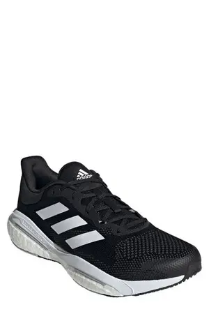 Adidas Solar Glide 5 Running Shoe - Black/white/grey