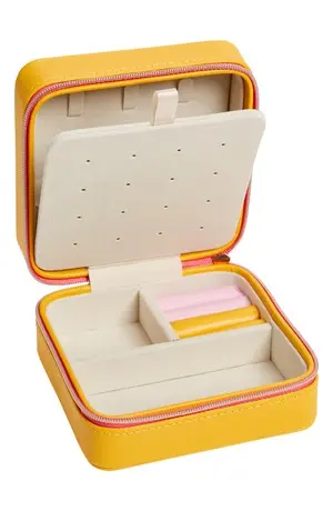 Nordstrom Square Zip Jewelry Box - Sorbet- Day Dreamer