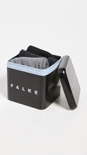 Falke Happy Crew Socks 3-pack