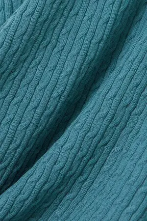 Loro Piana Dolcevita Ribbed Cashmere Turtleneck Top