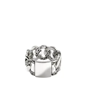 John Hardy Curb Link 11mm Band Ring