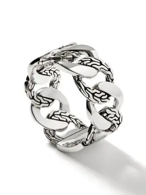 John Hardy Curb Link 11mm Band Ring