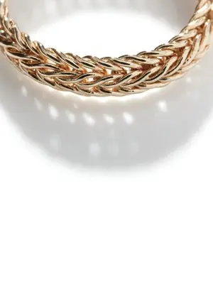 John Hardy 14kt Yellow Kami Chain Ring