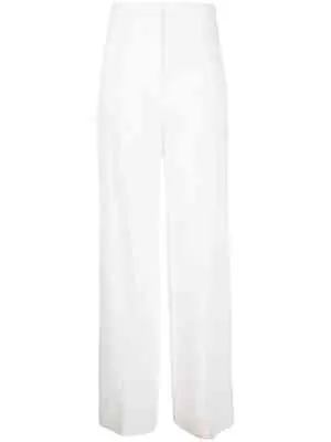 Alberta Ferretti High-waisted Wide-leg Pants
