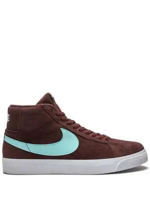 Nike Sb Blazer Mid Sneakers - Red