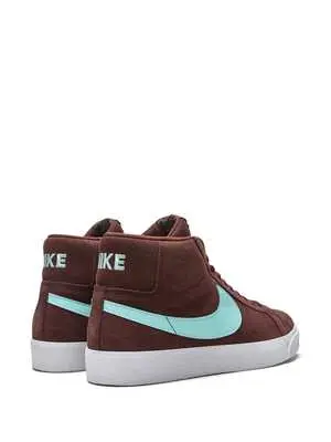 Nike Sb Blazer Mid Sneakers - Red