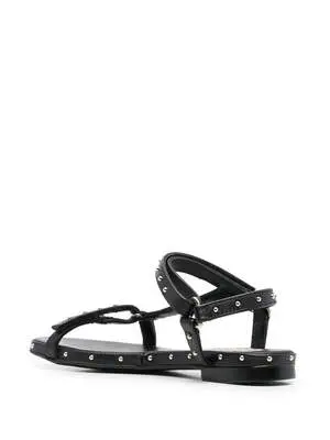 Agl Stud-detailing Open-toe Sandals - Black
