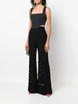 Alberta Ferretti Flared Trousers