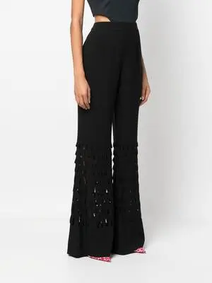 Alberta Ferretti Flared Trousers