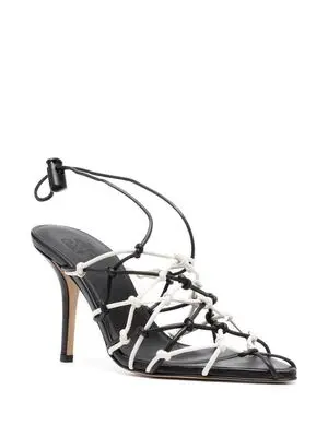 GIABORGHINI Strappy Pointed 100mm Pumps