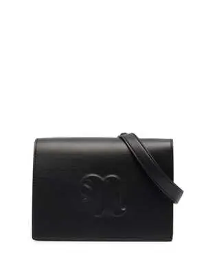 Nanushka Embossed Logo Shoulder Bag