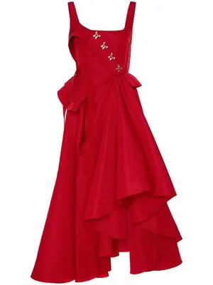 Sleeveless Draped Cocktail Dresses