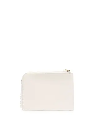 JIL SANDER Medium Giro Leather Coin Purse - Neutrals