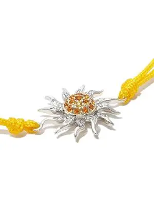 Yvonne Léon 9kt Yellow Daisy Citrine Necklace