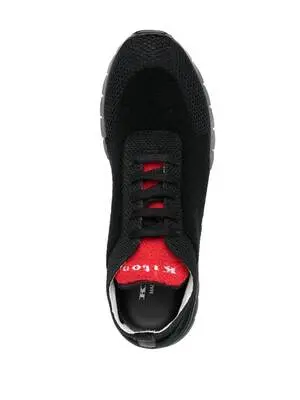 Kiton Sock-panel Detail Sneakers