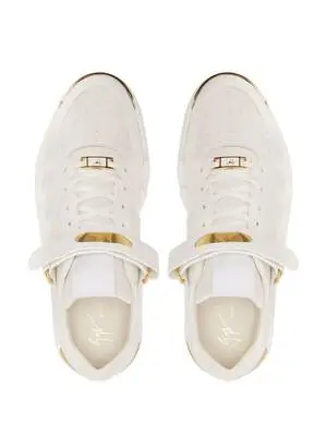 GIUSEPPE ZANOTTI Talon Low-top Sneakers - White