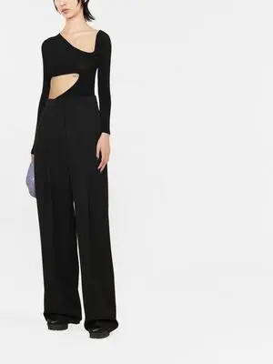 Alexander McQueen High-waisted Tailored Wool Trousers