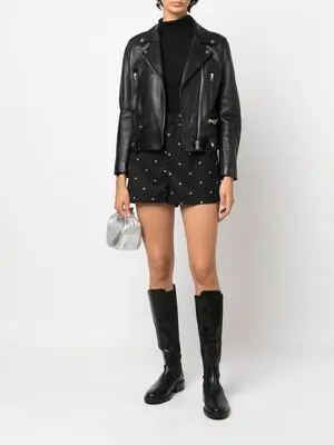 Red Valentino Star-print Thigh-length Shorts
