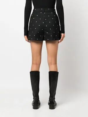 Red Valentino Star-print Thigh-length Shorts