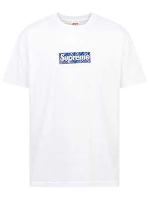Supreme Bandana Box-logo T-shirt - White