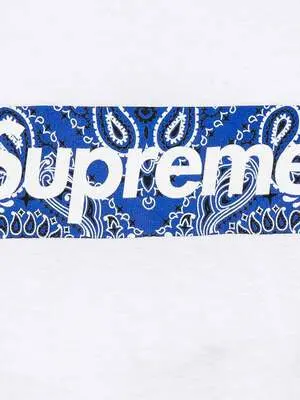 Supreme Bandana Box-logo T-shirt - White