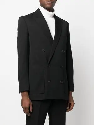Balmain Double-breasted Wool Blazer
