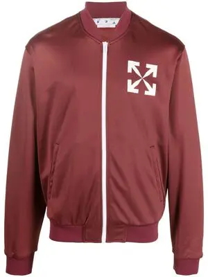 Off-White Arrows-motif Track Jacket - Red