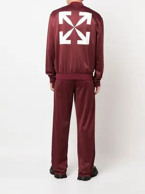 Off-White Arrows-motif Track Jacket - Red