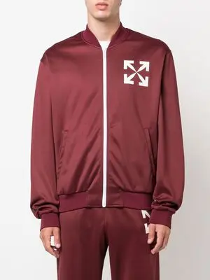 Off-White Arrows-motif Track Jacket - Red