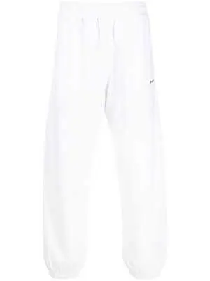 Off-White Diag-print Track Pants - White