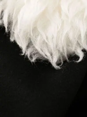 Stella McCartney Faux-fur Collar Wool Coat