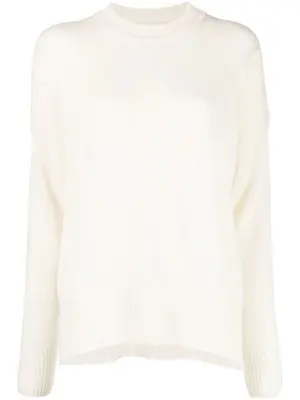JIL SANDER Long-sleeve Knit Jumper - Neutrals