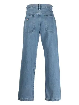 Dickies Mid-rise Wide-leg Jeans - Blue