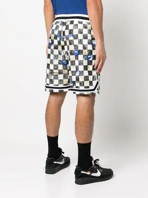 John Elliott Union Square-print Shorts - Multicolour