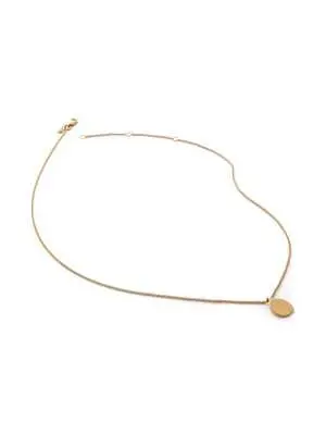 Monica Vinader Coin Pendant Necklace - Gold