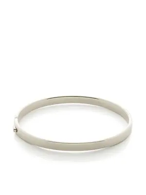 Monica Vinader Essential Bangle - Silver