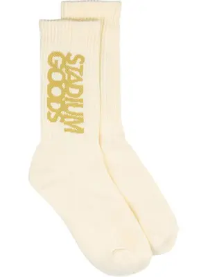 STADIUM GOODS® Logo Crew Socks - Neutrals