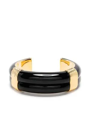 AURÉLIE BIDERMANN Panelled Cuff Bracelet - Gold