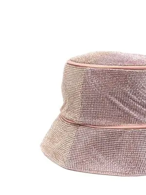 Kara Crystal Mesh Bucket Hat