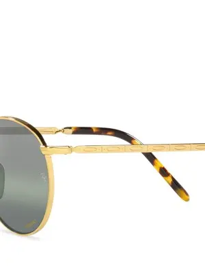 Ray-ban Round Frame Sunglasses - Gold