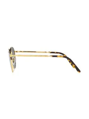 Ray-ban Round Frame Sunglasses - Gold