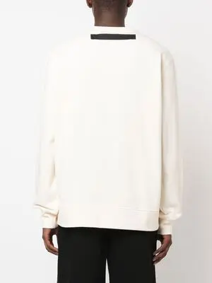 Alexander McQueen Selvedge Logo-tape Sweatshirt
