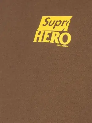 Supreme Antihero Drawstring Hoodie - Brown