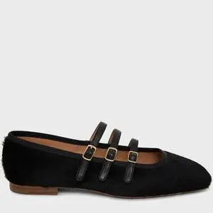 MANSUR GAVRIEL Square Toe Mary Jane Black