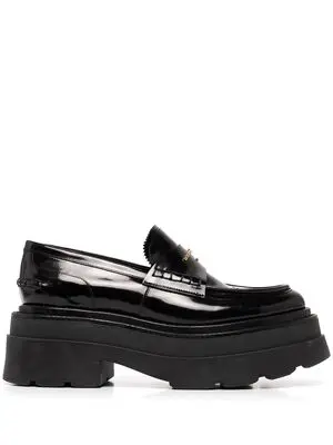 Alexander Wang Chunky Sole Leather Loafers