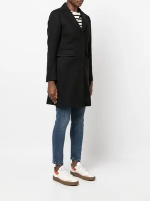 Liu Jo Single-breasted Tailored Coat - Black
